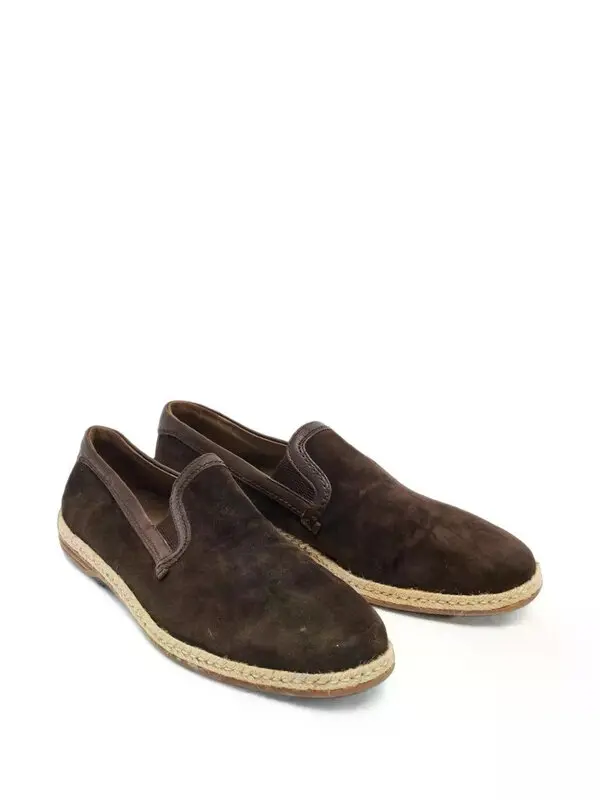 Dolce & Gabbana Nubuck Leather Loafers