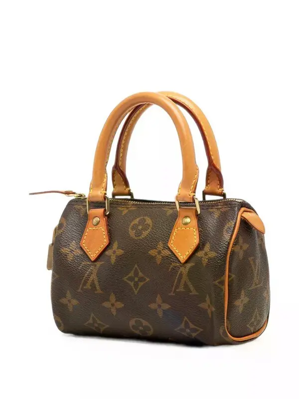 LOUIS VUITTON 1999 Monogram Mini Speedy Hl Satchel