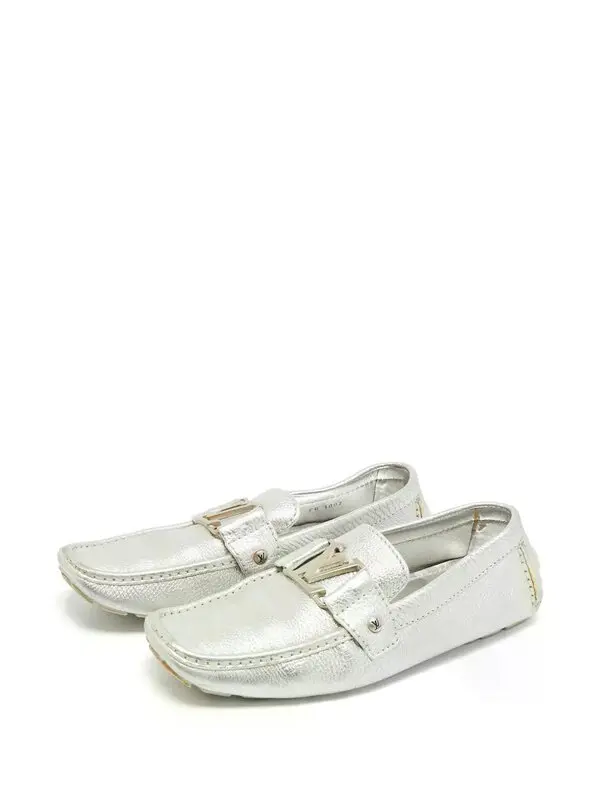 LOUIS VUITTON Monte Carlo Loafers - Silver