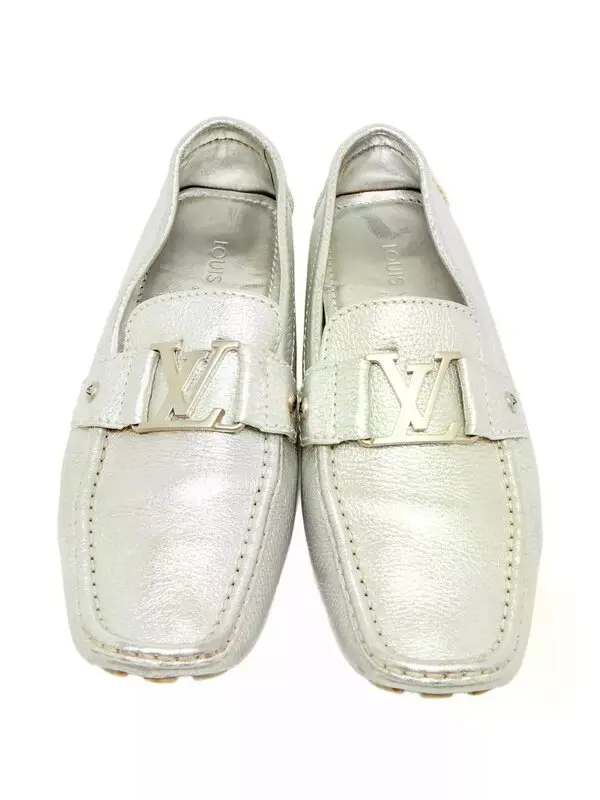LOUIS VUITTON Monte Carlo Loafers - Silver