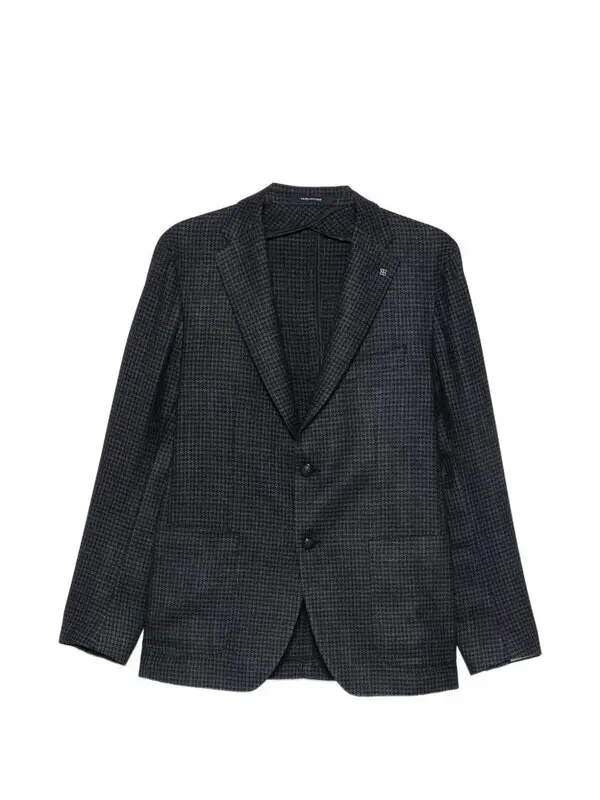 Tagliatore Houndstooth Single-breasted Blazer