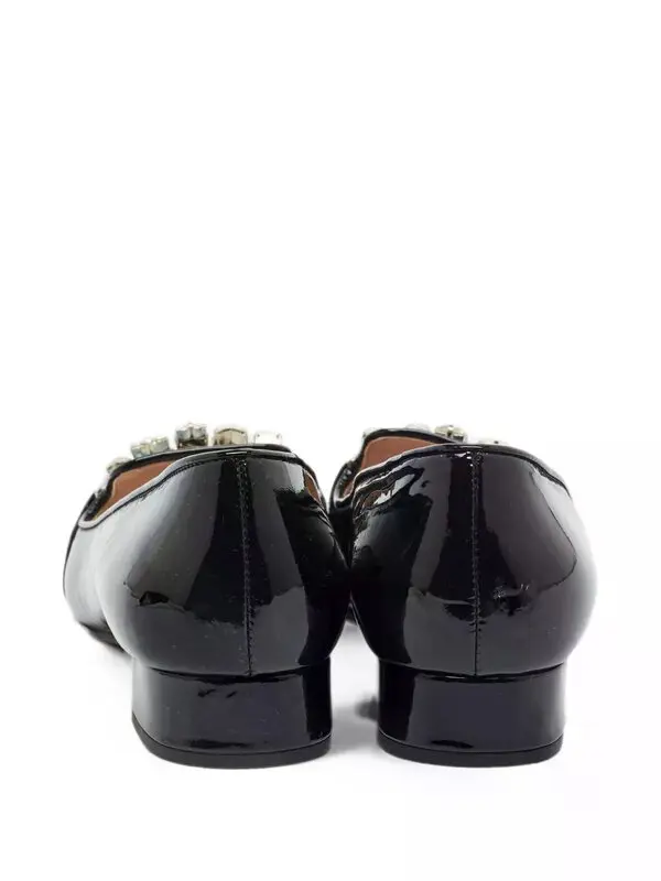 Miu Miu Crystal-embellished Loafers
