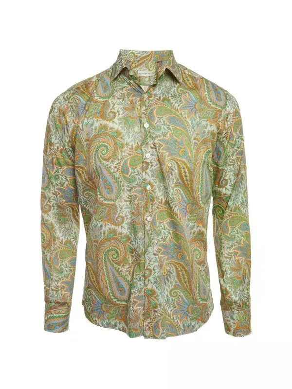 Etro Paisley-print Long-sleeve Shirt
