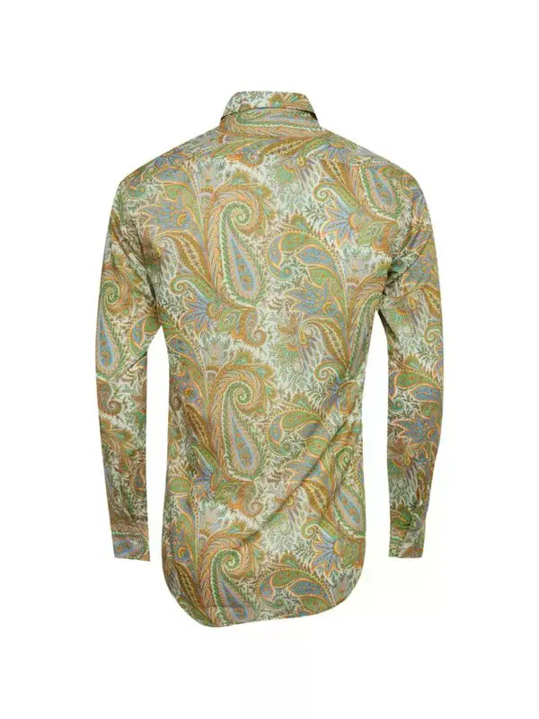 Etro Paisley-print Long-sleeve Shirt