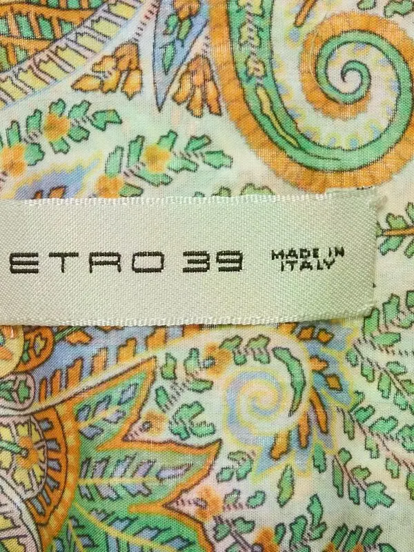Etro Paisley-print Long-sleeve Shirt