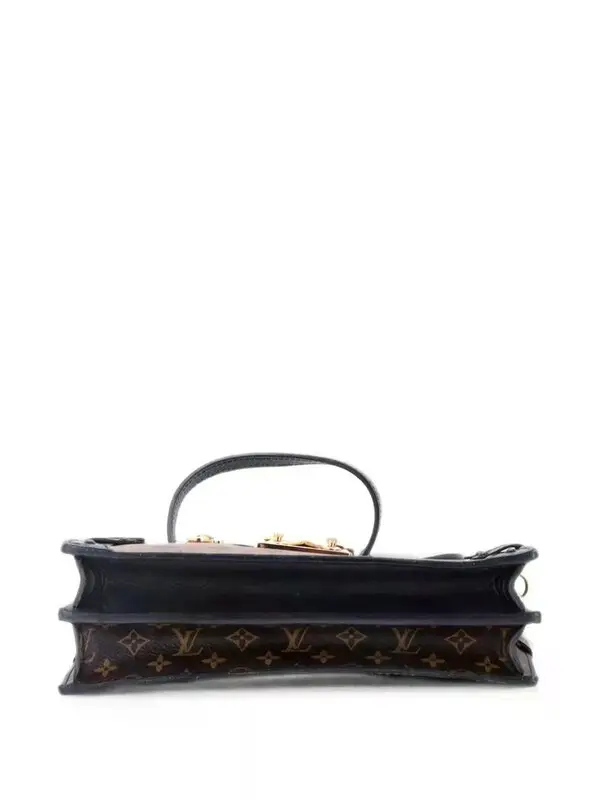 LOUIS VUITTON Trunk Reverse Monogram Canvas Clutch Bag