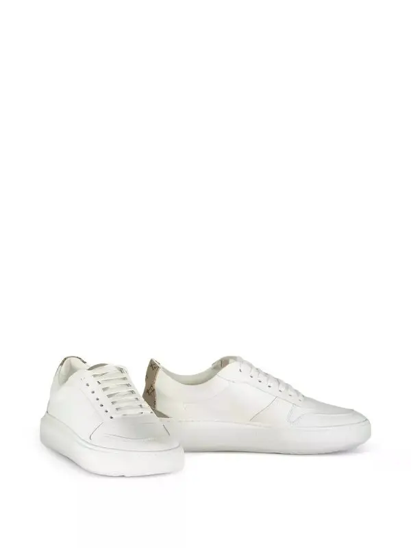 Herno Monogram-detail Lace-up Sneakers
