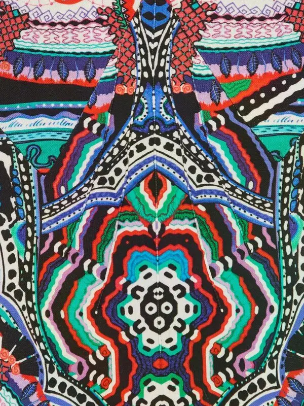 Roberto Cavalli Kaleidoscope Print Maxi Dress