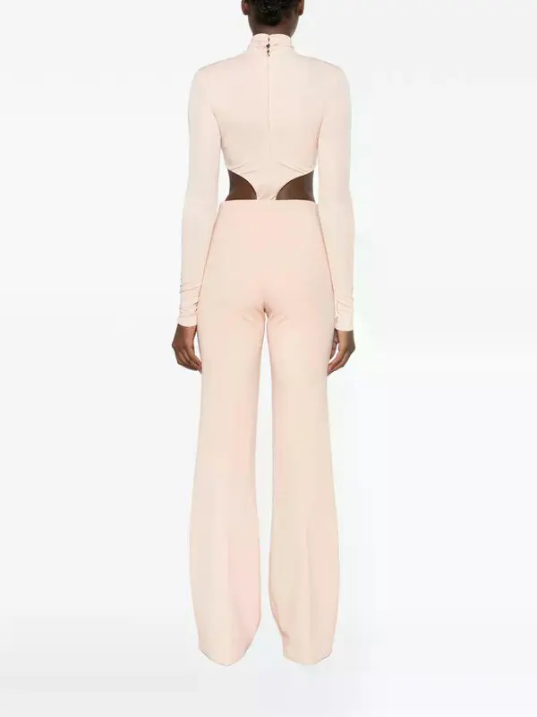 Elisabetta Franchi Cut-out Logo-plaque Bodysuit