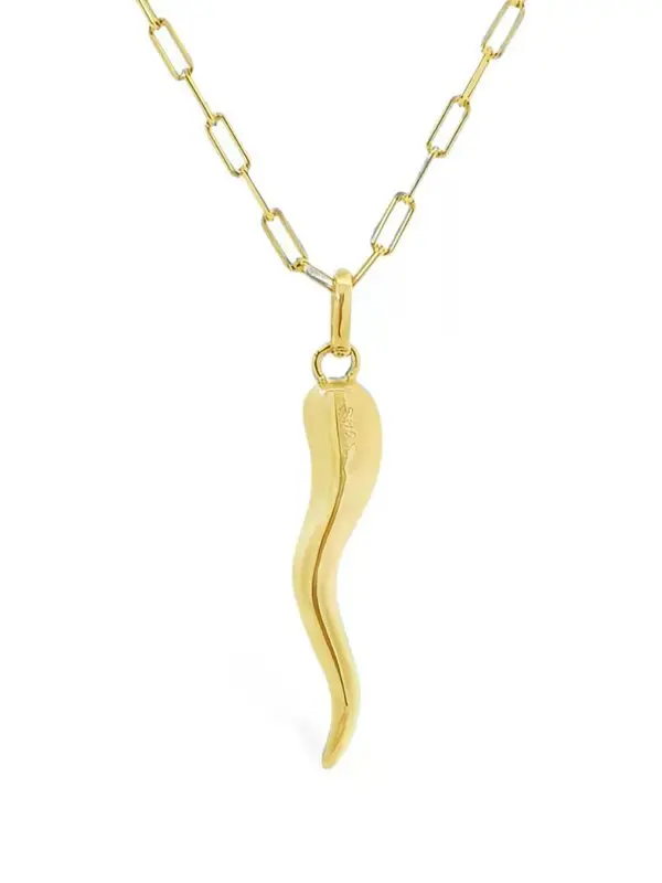 DI VOLPE Cornicello Sapphire Pendant
