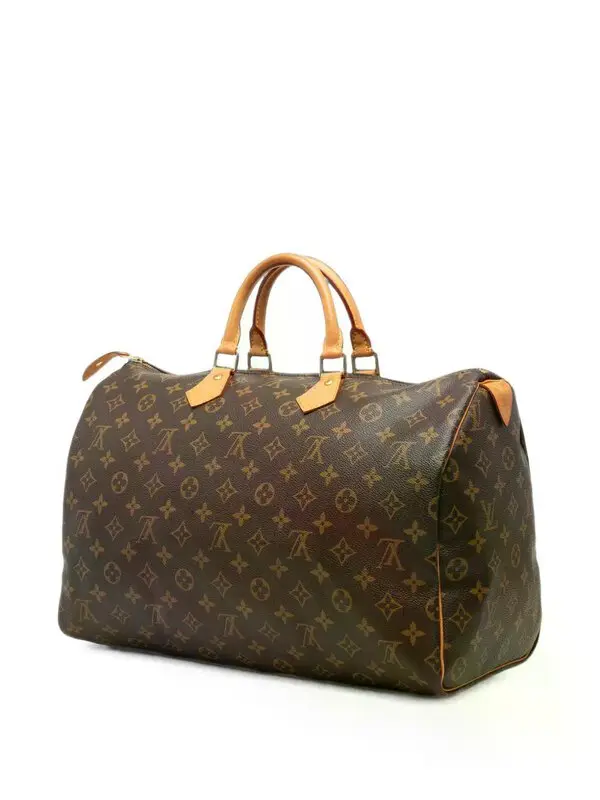 LOUIS VUITTON 2002 Monogram Speedy 40 Boston Bag