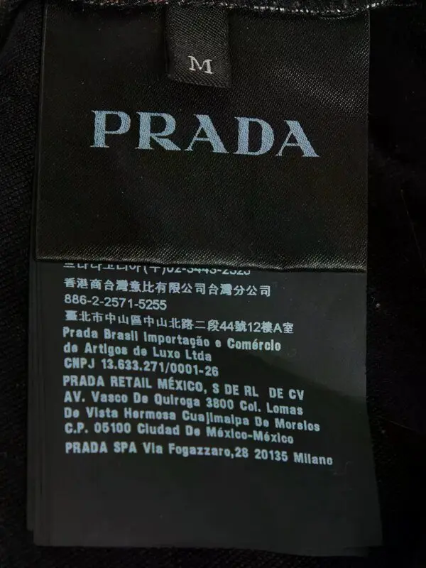 Prada Printed Floral Crew Neck Sweatshirt