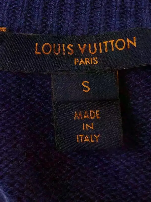 LOUIS VUITTON Intarsia-knit Sweater