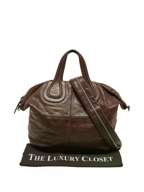 Givenchy Medium Nightingale Crackled-effect Tote Bag