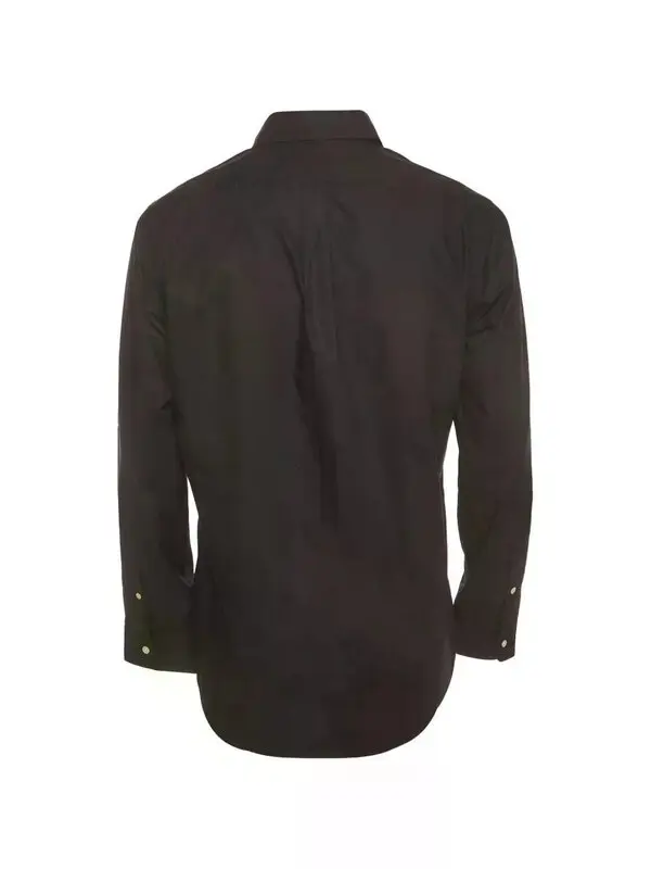 Polo Ralph Lauren Embroidered-logo Poplin Shirt