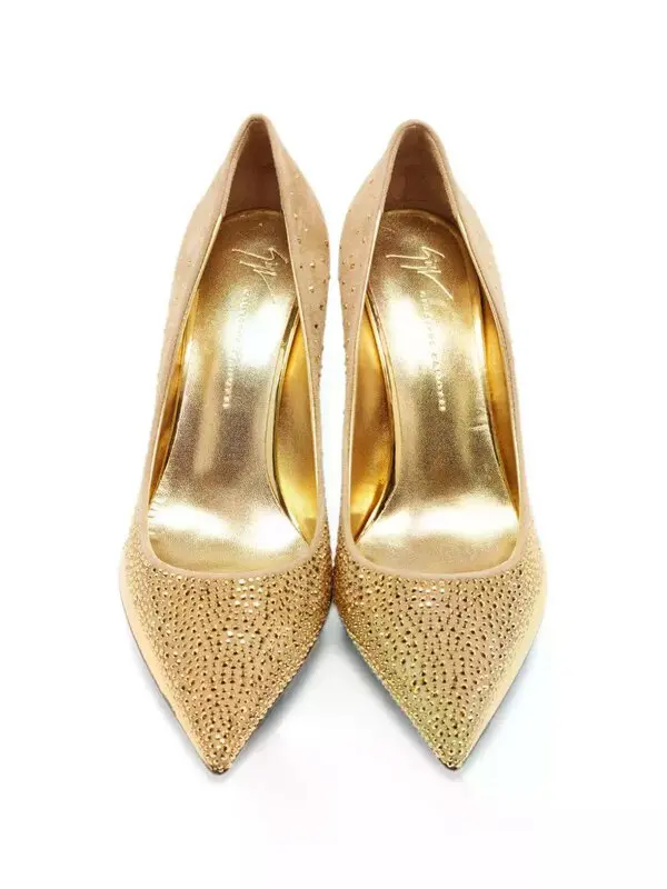 GIUSEPPE ZANOTTI Virgyn Crystal-embellished Pumps
