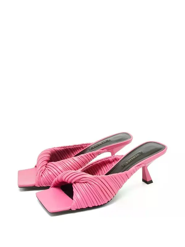 Versace Twist-detail Heeled Sandals