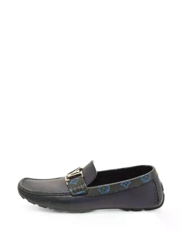 LOUIS VUITTON Monte Carlo Logo Loafers