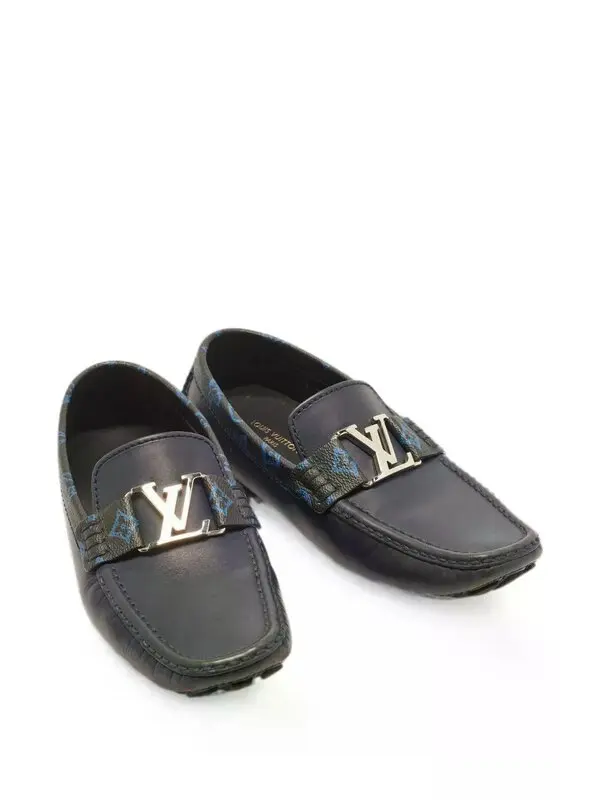 LOUIS VUITTON Monte Carlo Logo Loafers