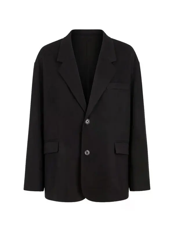 SOCIETE ANONYME Oversized Wool Jacket With Notched Lapels