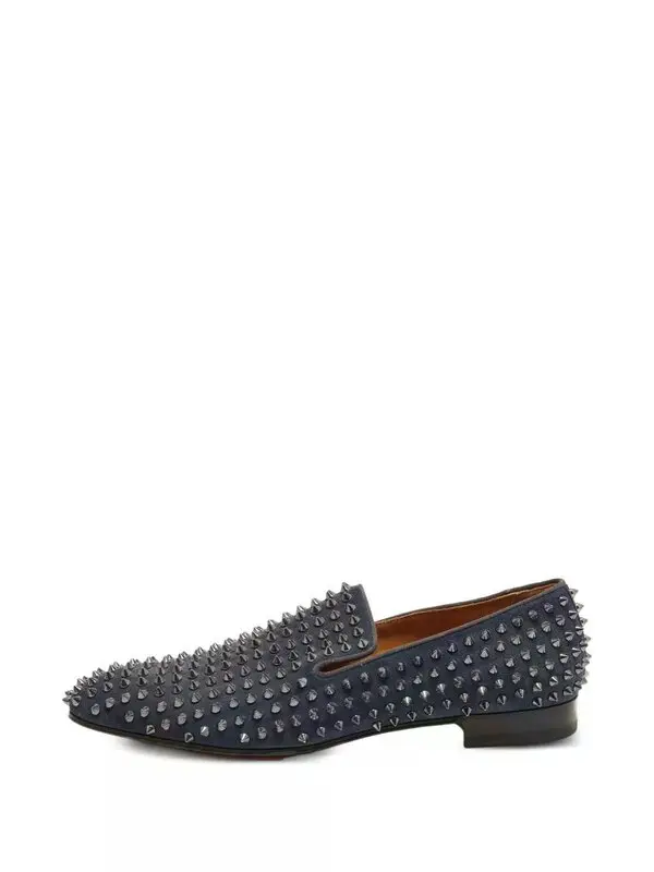 CHRISTIAN LOUBOUTIN Dandelion Spikes Loafers - Blue