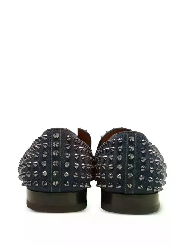 CHRISTIAN LOUBOUTIN Dandelion Spikes Loafers - Blue