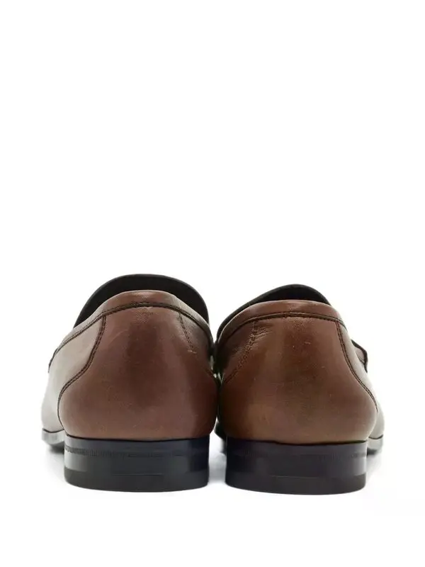 FERRAGAMO Gancini Penny Loafers