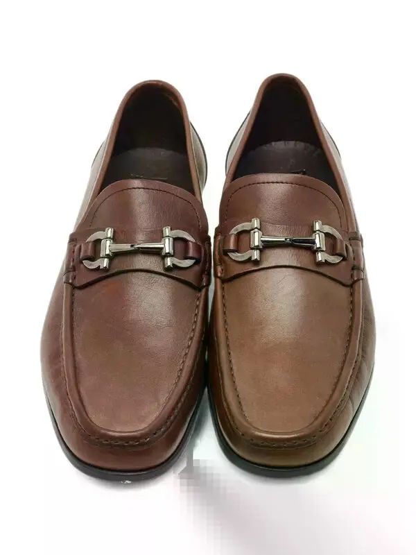 FERRAGAMO Gancini Penny Loafers