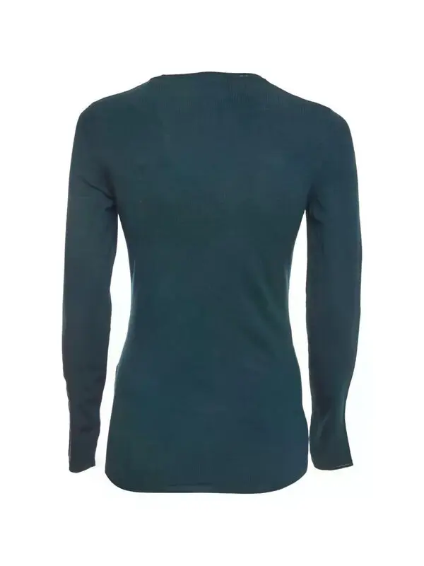 Missoni Stretch-knit Crew Neck Long-sleeved T-shirt