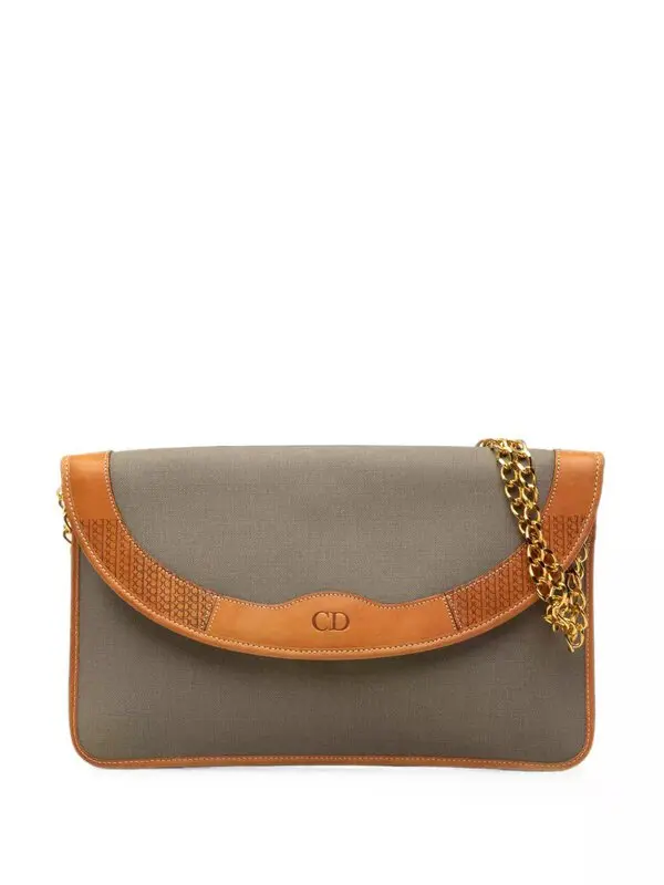 Dior 20th Century Canvas Chain Shoulder Bag