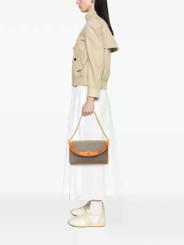 Dior 20th Century Canvas Chain Shoulder Bag