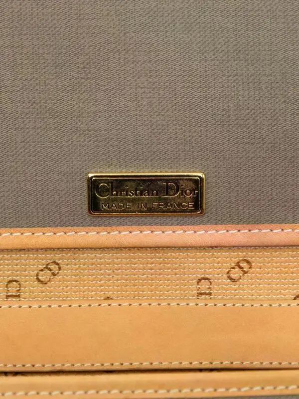 Dior 20th Century Canvas Chain Shoulder Bag