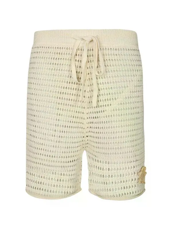 Commas Crochet-knit Shorts