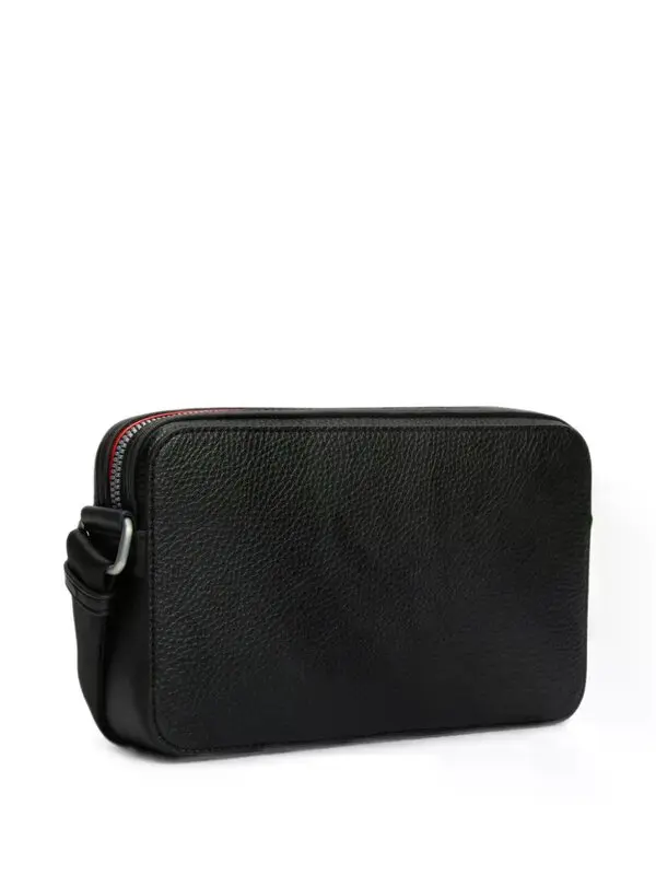 Tommy Hilfiger Logo-plaque Pebbled Messenger Bag