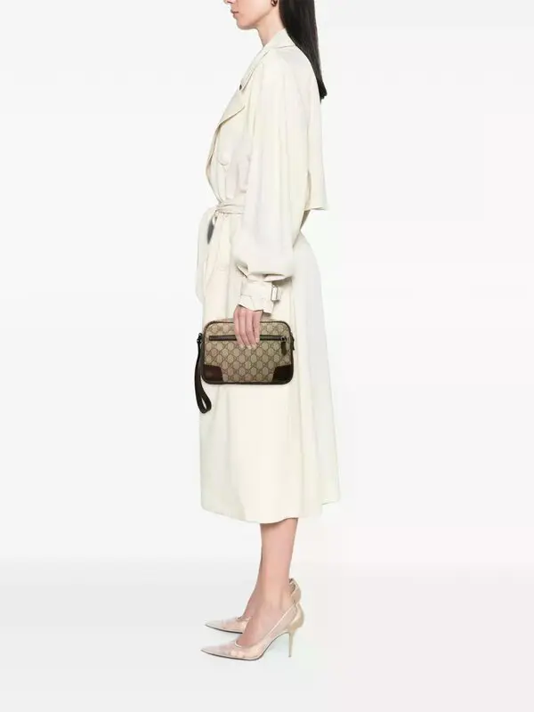 Gucci 2000-2015 Gg Supreme Web Clutch Bag