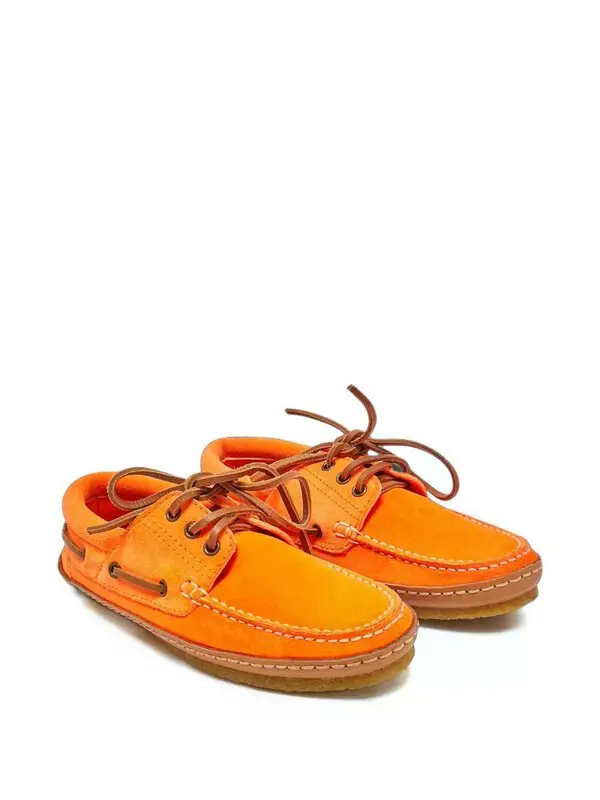 Saint Laurent Suede Boat Shoes