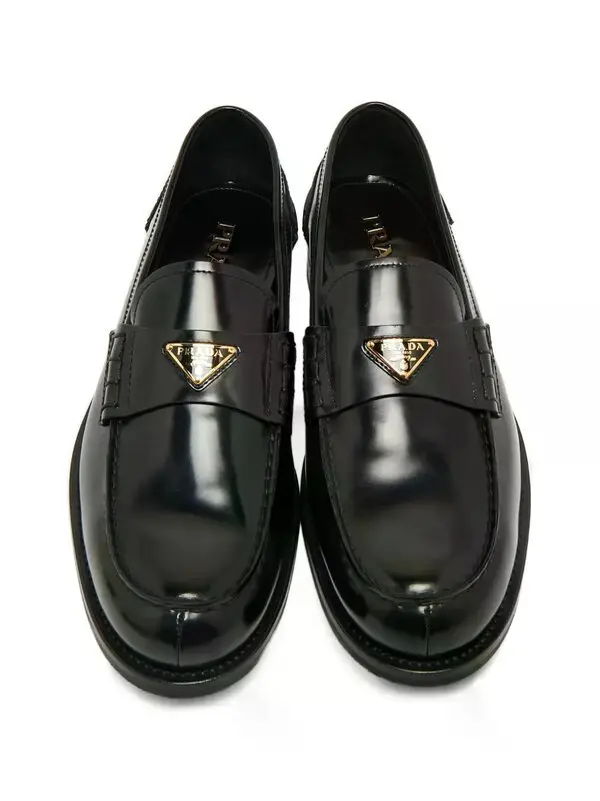 Prada Penny Strap Loafers