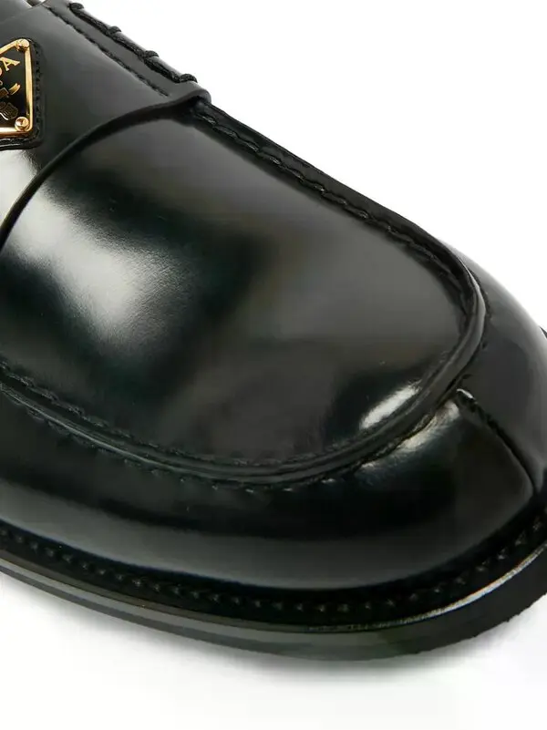 Prada Penny Strap Loafers