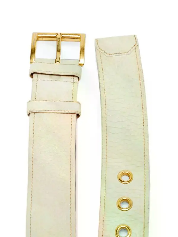Prada Buckle Leather Belt