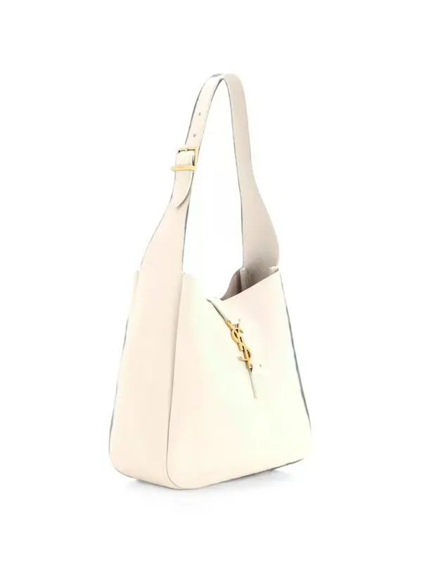 Saint Laurent Le 5 A 7 Supple Leather Small Hobo Bag