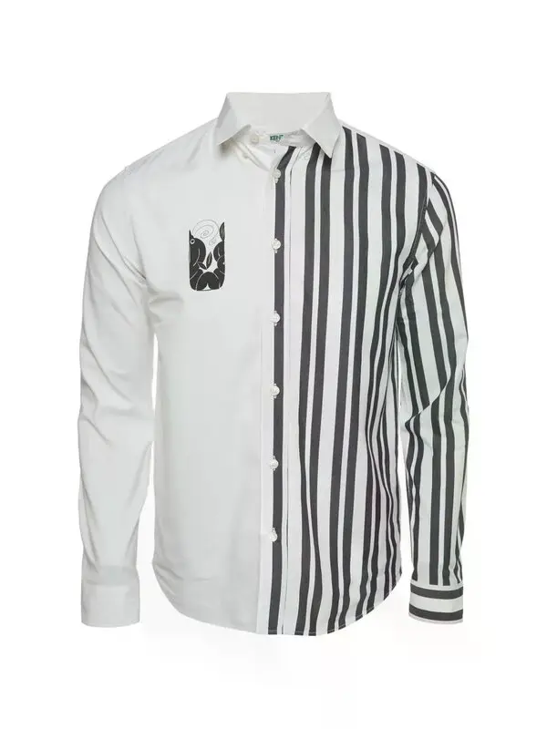 Kenzo Printed Striped Shirt