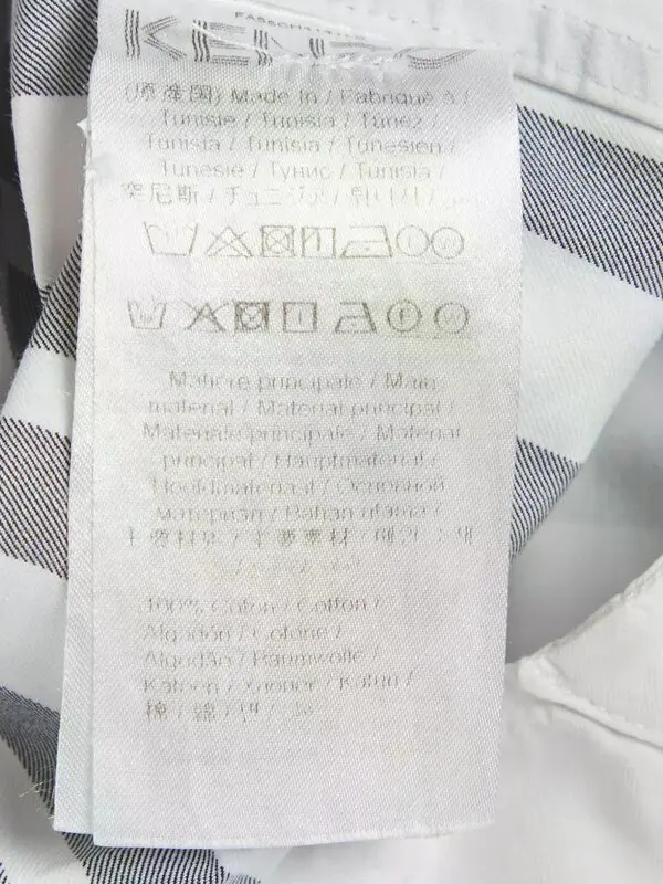 Kenzo Printed Striped Shirt