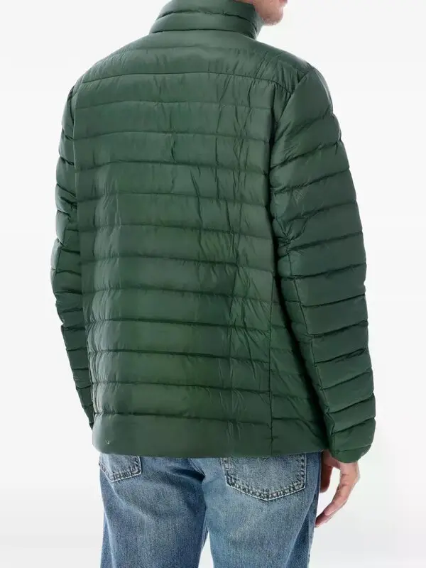 Patagonia Quilted Logo-patch Padded Coat - Green