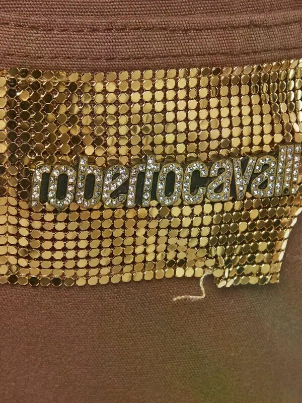 Roberto Cavalli Logo-patch Jeans
