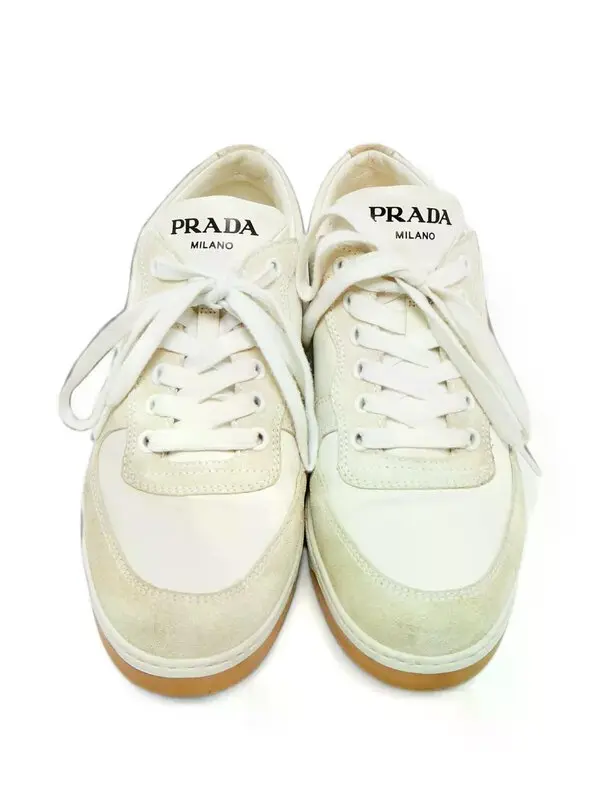Prada Triangle Logo Sneakers