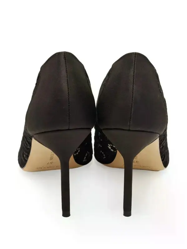 Manolo Blahnik Bbla Lace Pumps