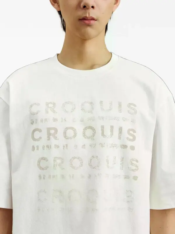 CROQUIS Graphic-print Tee