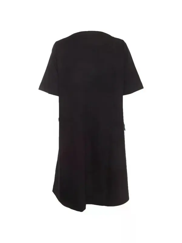 Emporio Armani Boat-neck Jersey Mini Dress