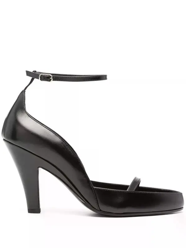 THE ROW 90mm Cut-out Leather Pumps