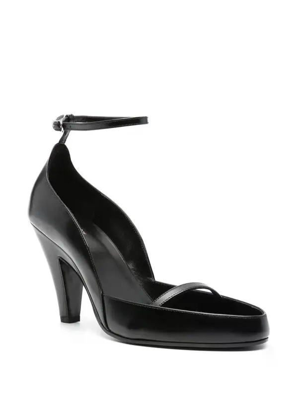 THE ROW 90mm Cut-out Leather Pumps